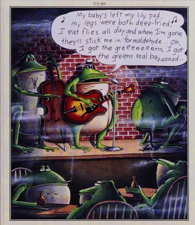 10 Funniest Far Side Comics From the Summer Of 1990