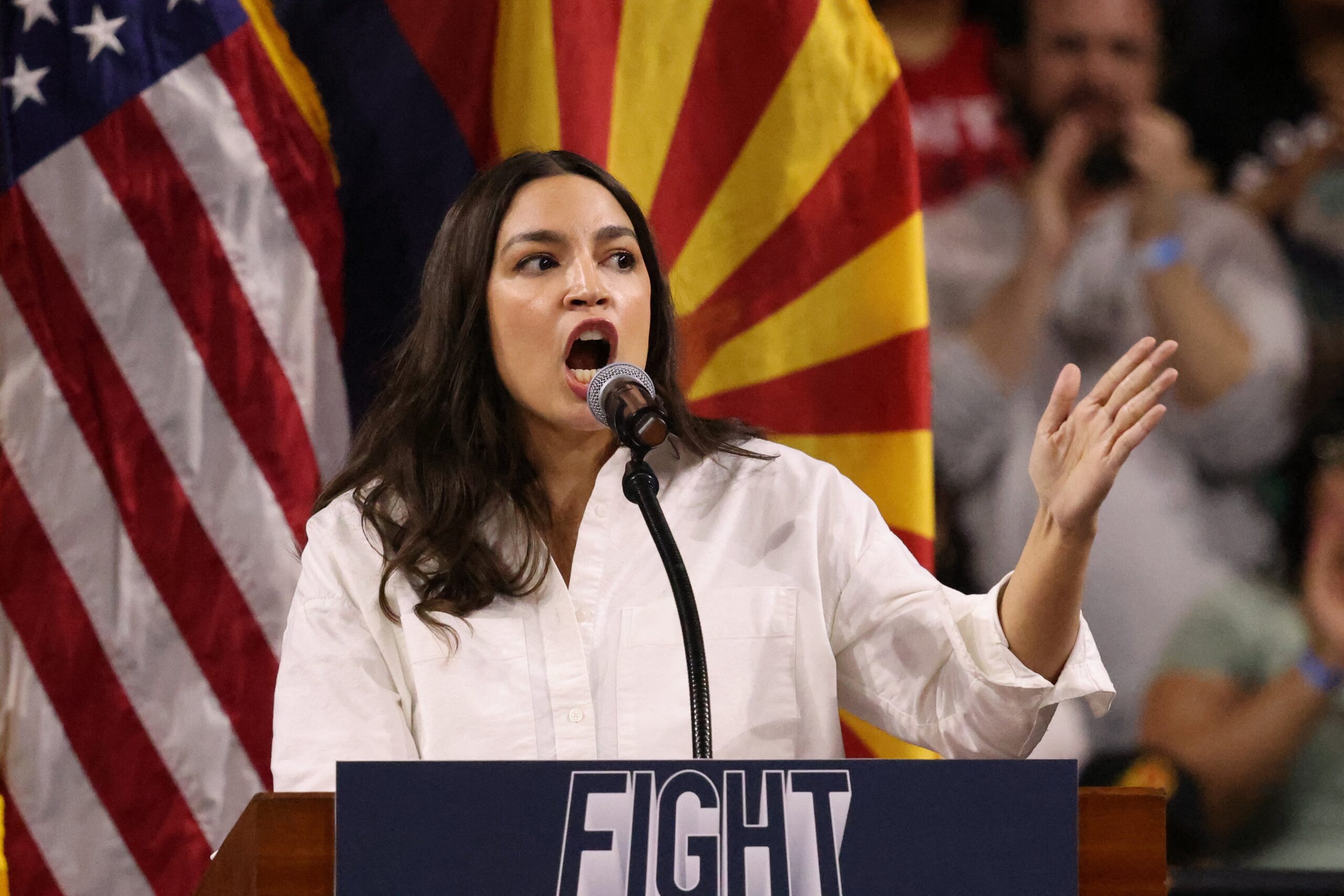 AOC Rips ‘Anti-American’ Trump Over Democratic Arrests