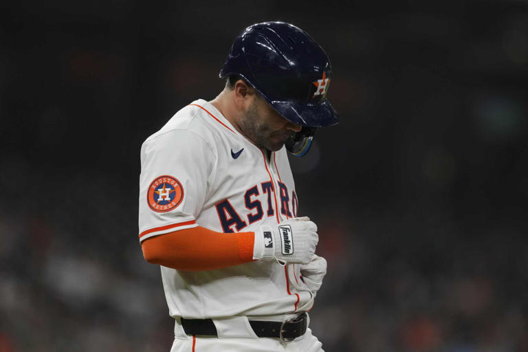 Why Jose Altuve is batting third in Houston Astros' lineup for first time since 2020