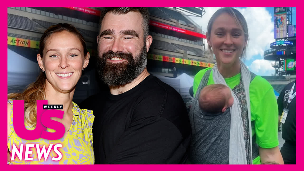 Kylie Kelce Shares a Sneak Peek of Newborn Daughter Finn in New Photos