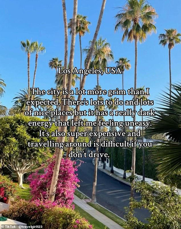 Avid traveller names the 5 places she'd never go back to including one ...