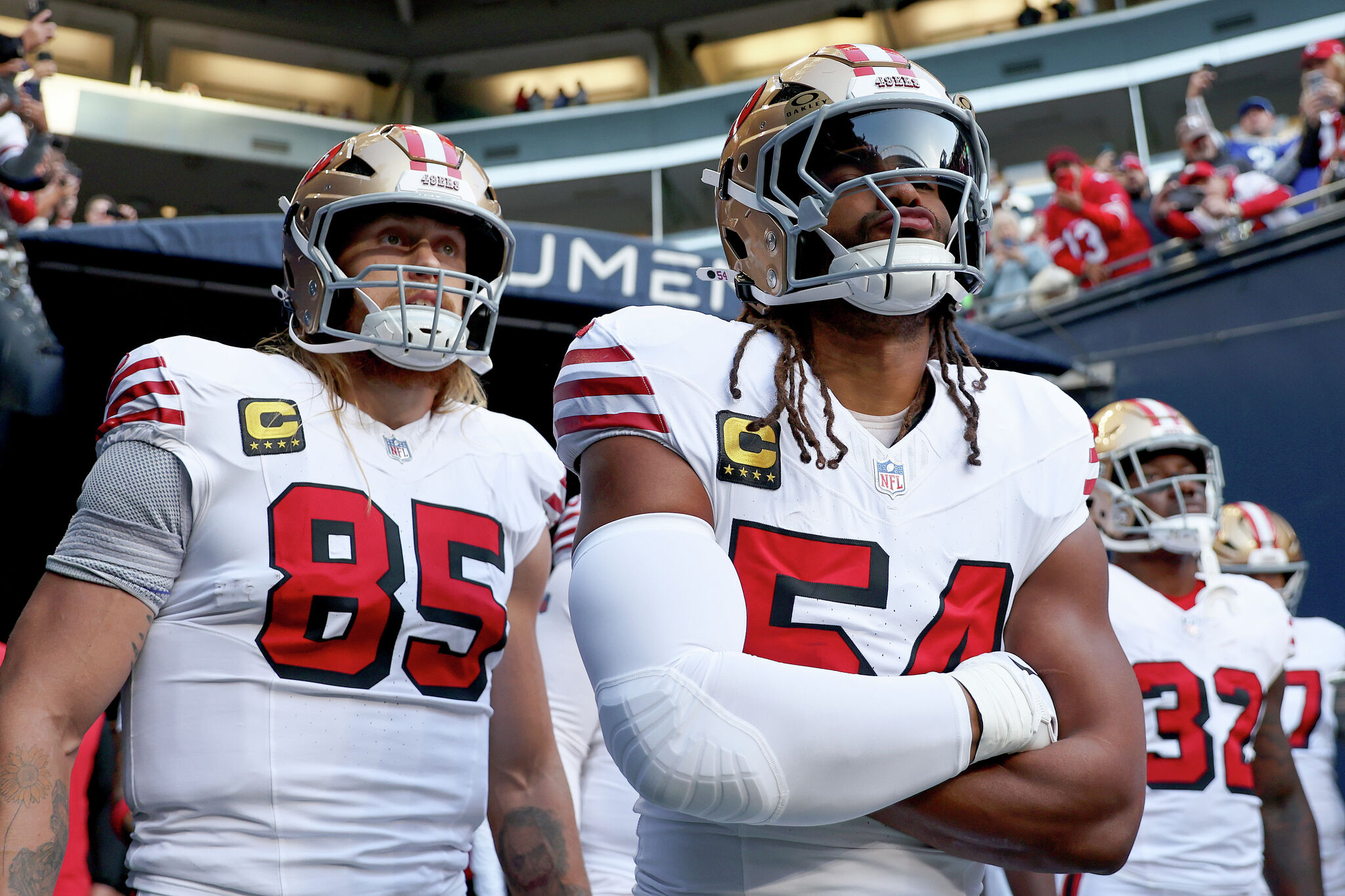 49ers' George Kittle and Kyle Juszczyk can't get enough pierogi at ...