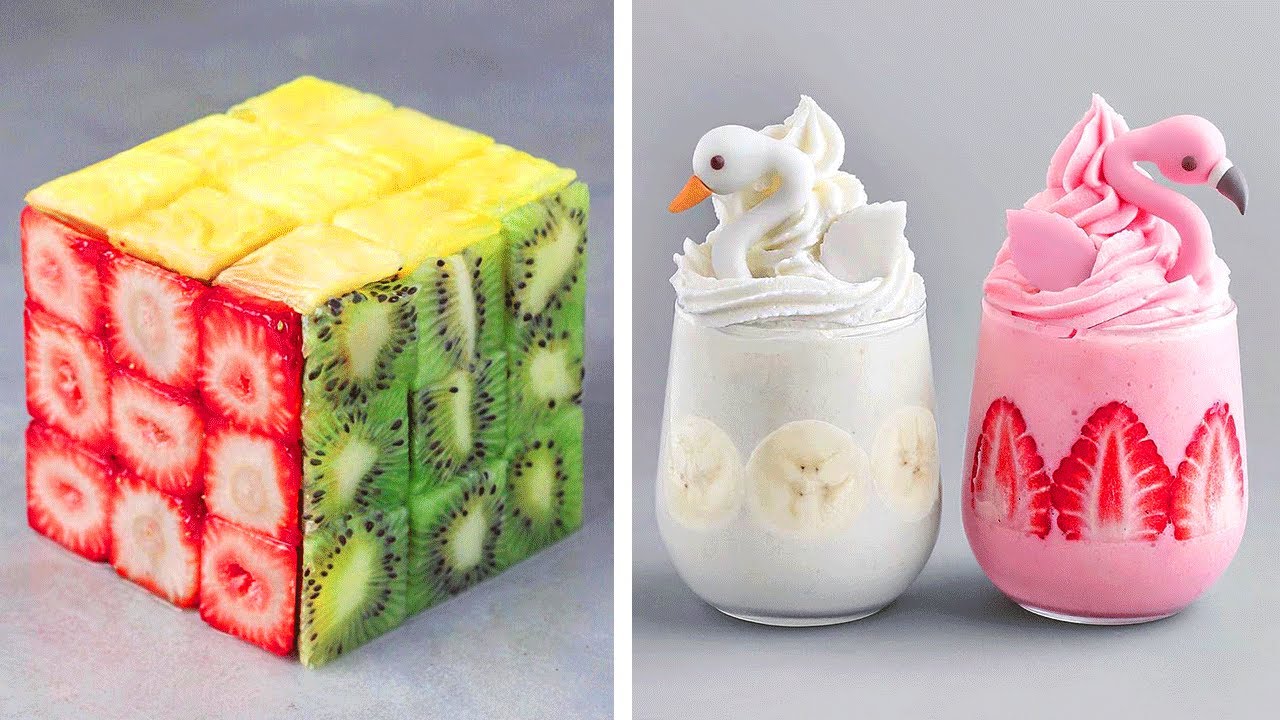 Satisfying Fruit Art & Smoothie Designs | Easy DIY Aesthetic Food Ideas