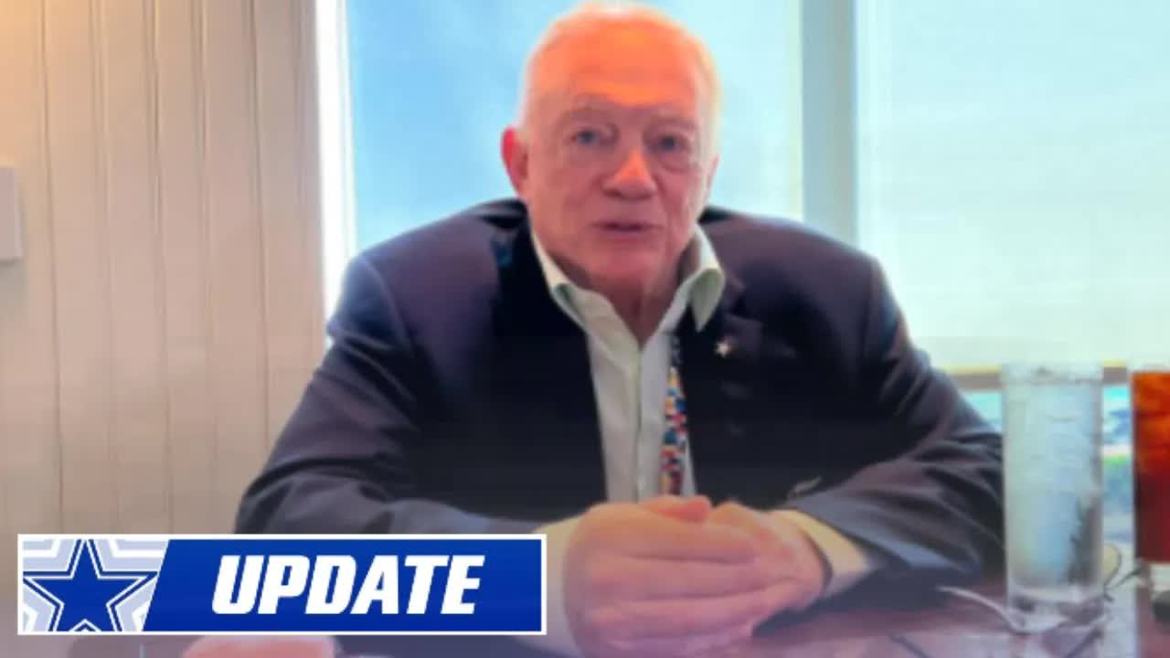 Cowboys Jerry Jones Sit-Down With The Media | High Interest: Young OL ...
