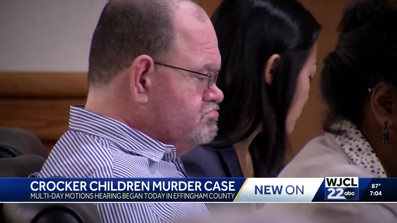 Crocker murder case: the first 2025 motion hearings