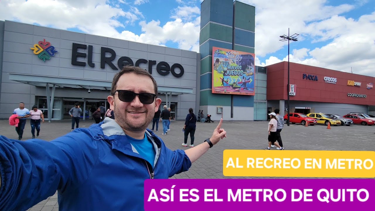 Así Es el Metro de Quito – Estación El Recreo en el Sur de la Ciudad