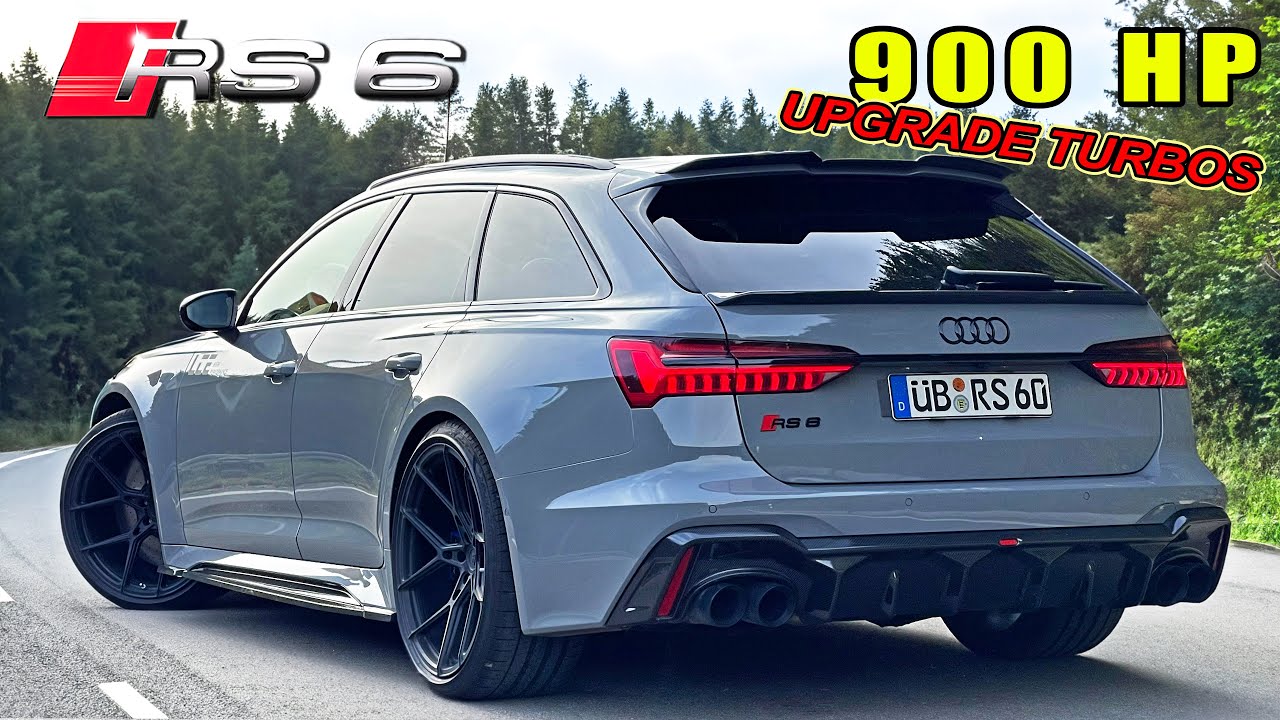 Audi RS6 C8 mit 900 PS – Big-Turbo-Test auf der Autobahn! POV & Strecke 🔥