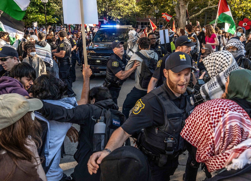 ‘Acts of vandalism’: University in turmoil amid protests