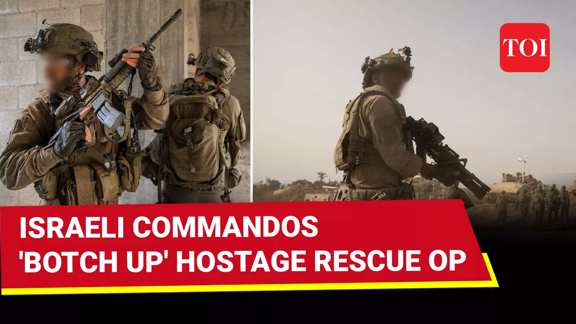 IDF Troops Dress As Palestinian Women, Storm Gaza To Rescue Hamas-held ...