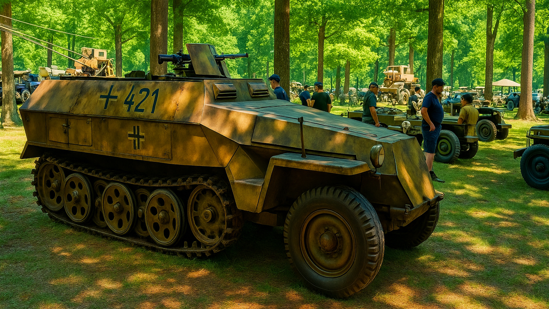 WWII Tanks Live | Militracks Overloon 2025 🇳🇱 | Tiger II Roars Again ...