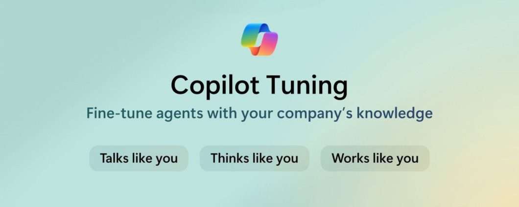 Copilot Tuning per creare agenti AI su misura da Copilot Studio