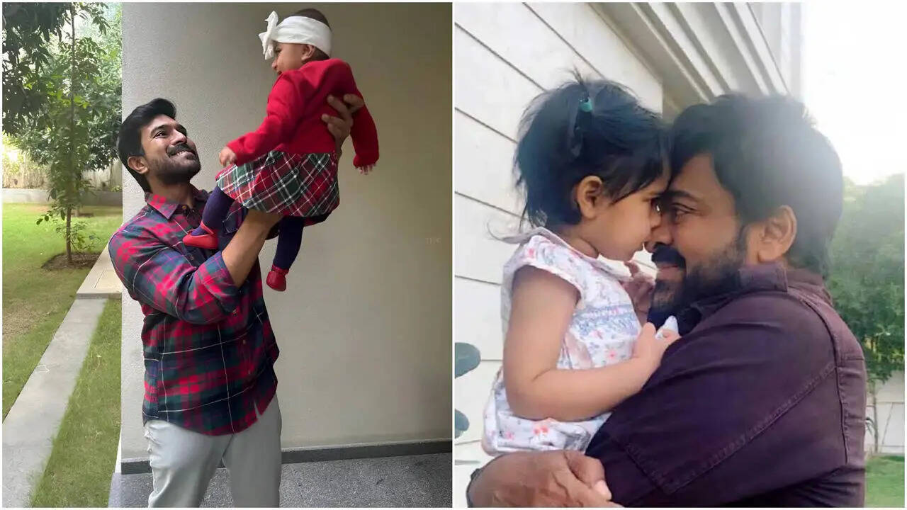 Is This Viral Image Featuring Chiranjeevi Actually Ram Charan's Daughter, Klin Kaara? Let's ...