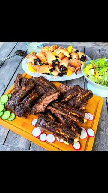 I See You Staring at My Bodacious Rack — Yep, It’s a Bison Rib Rack!
