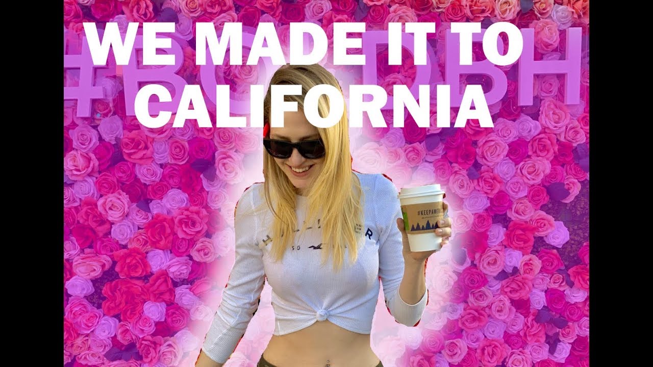 We Flew to CALIFORNIA!!! ️ | Cars, Sunshine & A Whole New Vibe