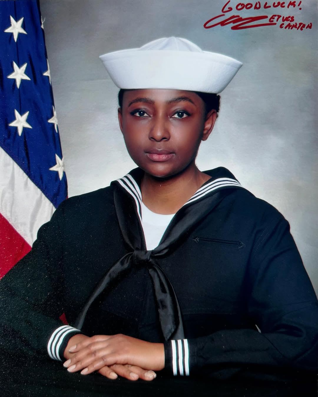 Grace-Charis Bassey says goodbye to Nollywood, becomes a U.S. Navy ...
