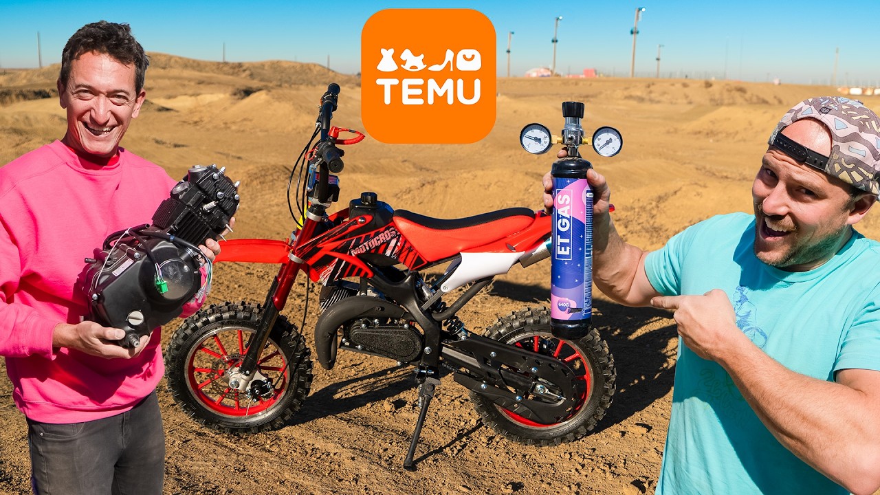 Upgrading Temu Dirt Bikes – The Results Are Insane