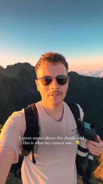 Magical Evenings in Madeira – Stunning Cloud Inversions at Pico do Arieiro!