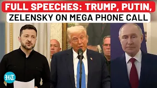 Full Speeches: What Trump, Putin, Zelensky Said After Mega US-Russia ...
