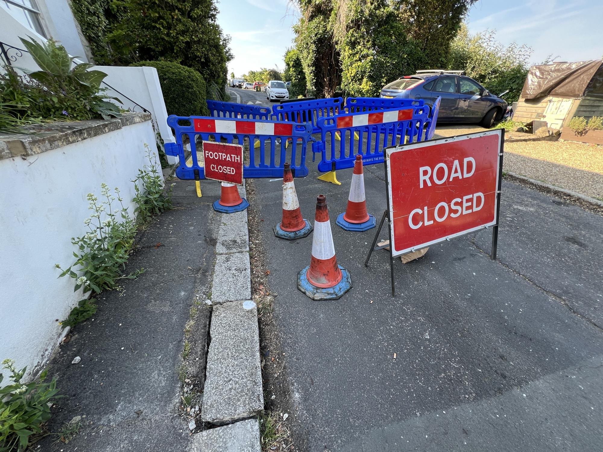Hastings emergency road closure will continue until 'mid-June'