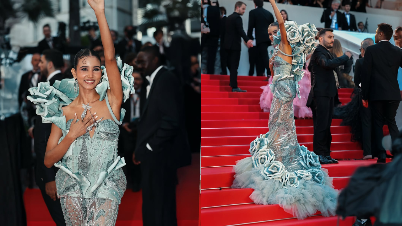 Did Nancy Tyagi fake her self-stitched Cannes dress? Neha Bhasin spills ...