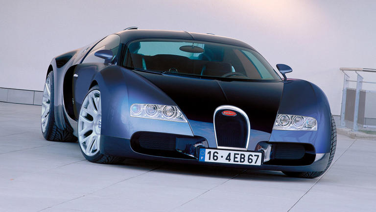 The Bugatti Veyron was first sketched on a Japanese bullet train with a ...