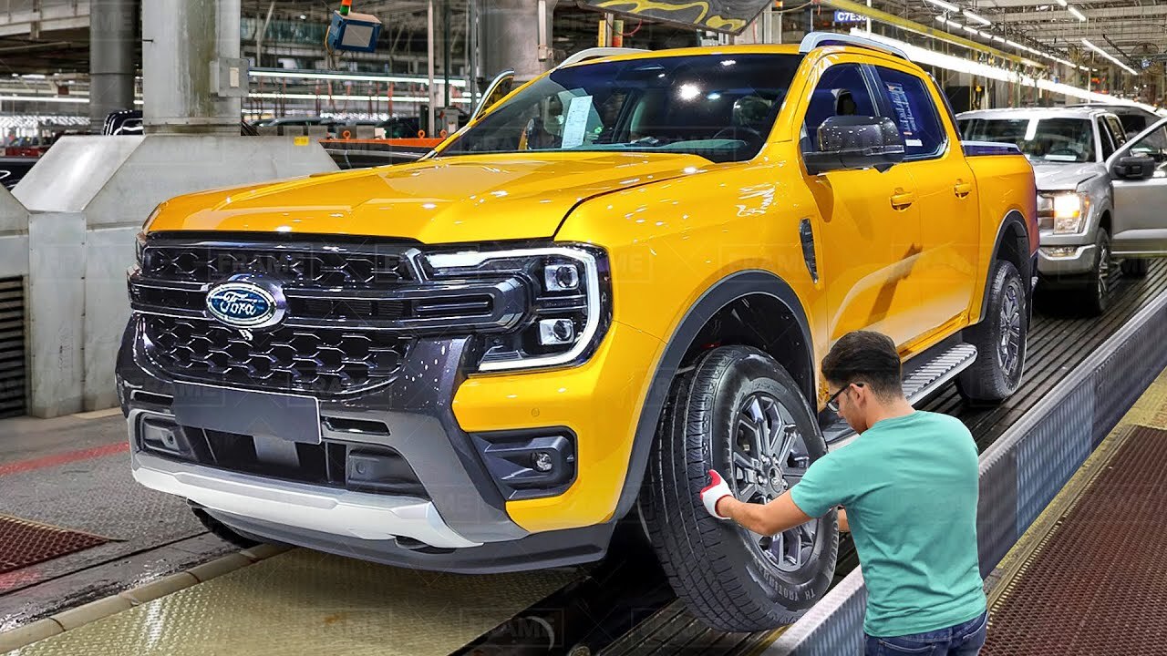Inside US Best Mega Factory Producing the Massive Ford Ranger ...