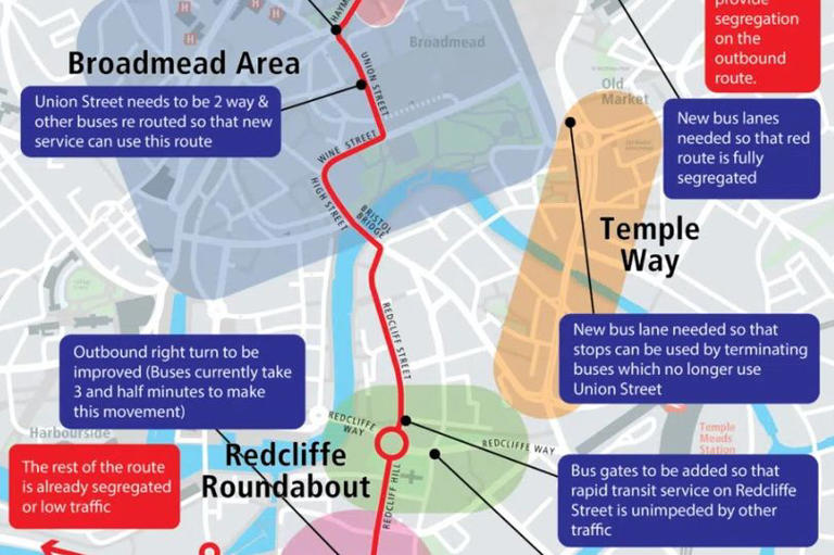 Major changes planned for two of Bristol's busiest roundabouts