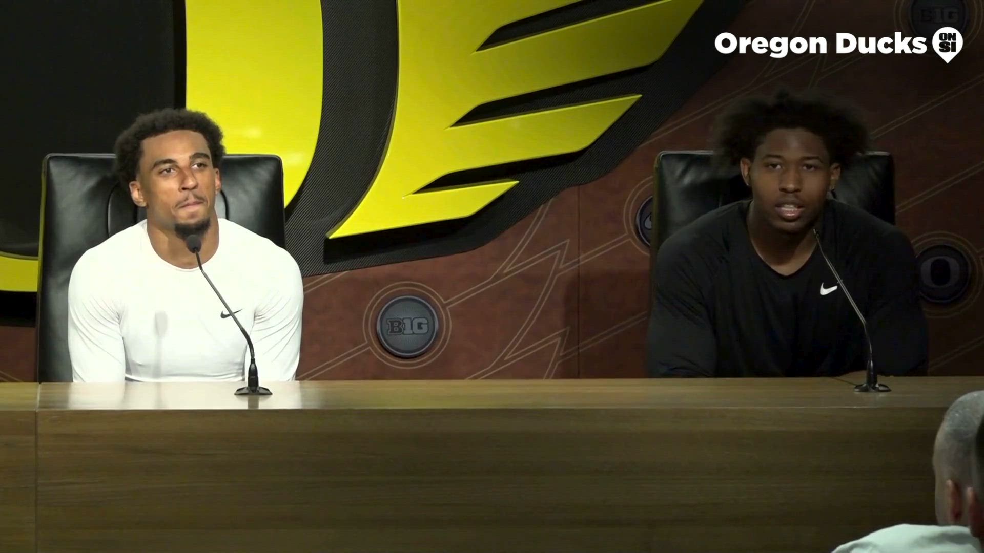 Oregon Ducks' Blake Purchase and Jadon Canady Discuss Oregon's Spring Game