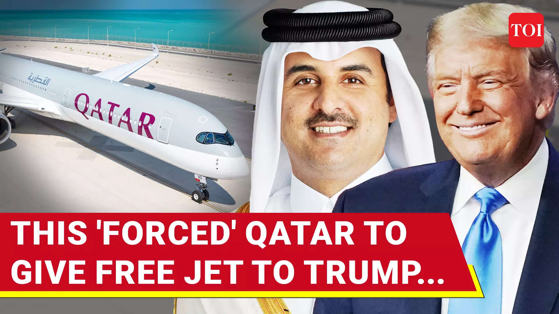 Trump 'Caught Lying' About Qatar Jet Gift | 'U.S. Govt Asked Doha To ...