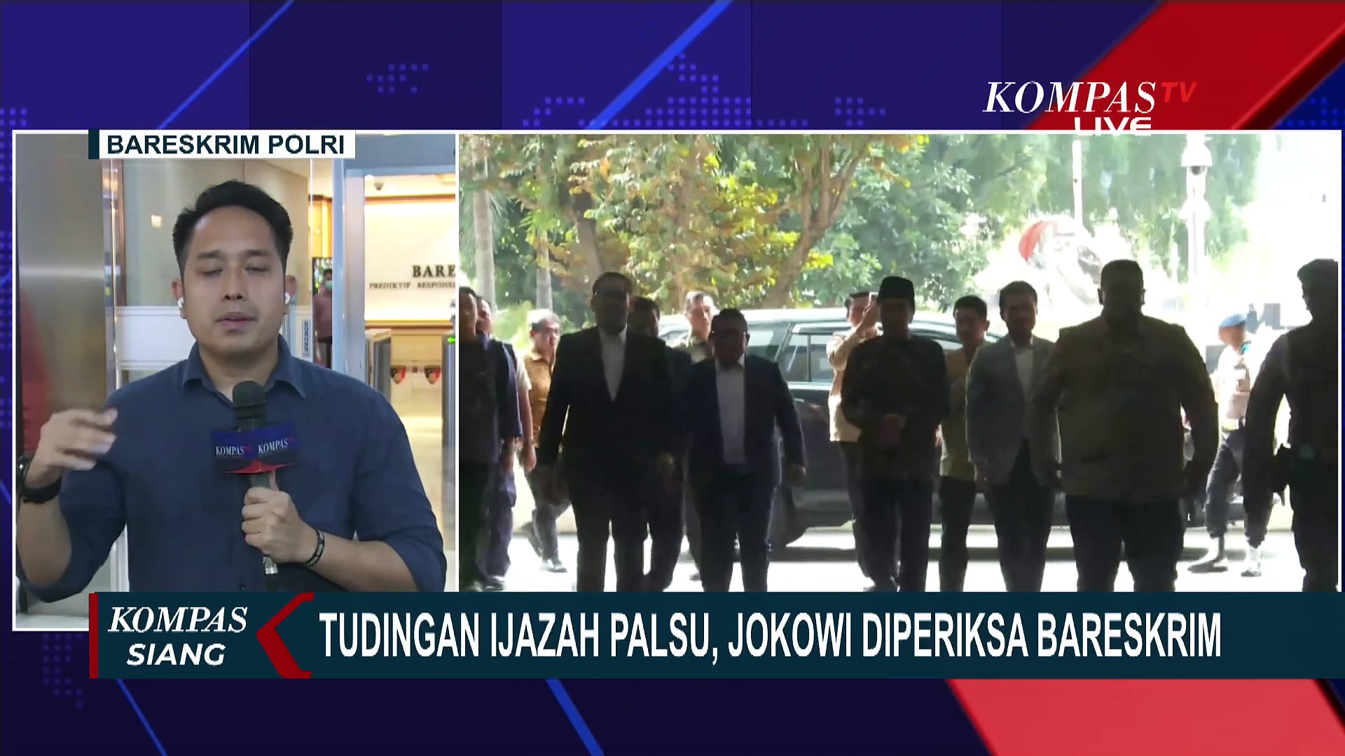 Presiden Ke-7 RI Jokowi Penuhi Panggilan Bareskrim Terkait Dugaan ...