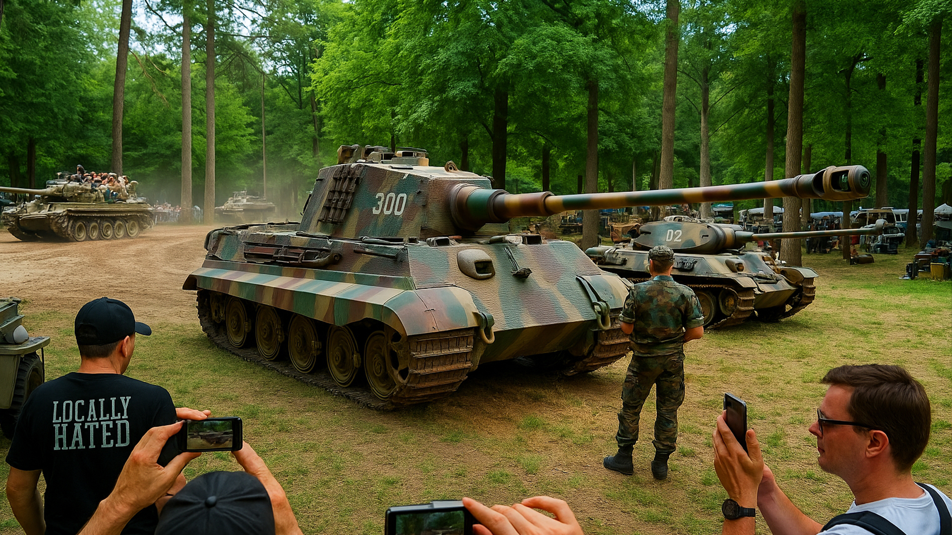 Militracks Overloon 2025 🇳🇱 Saturday | Tiger II in Action | The Most ...