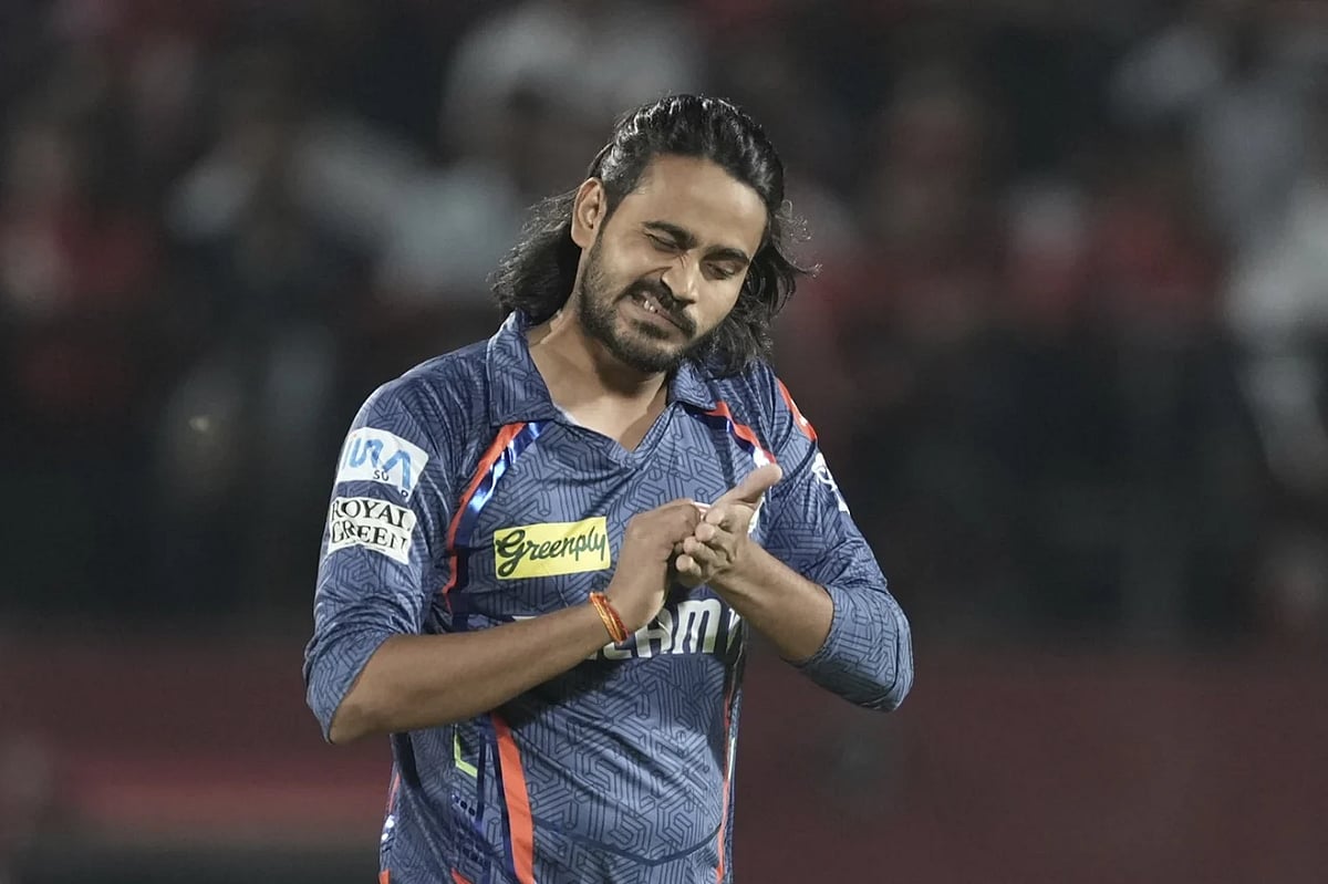 LSG spinner Digvesh Rathi handed one-match suspension for notebook ...