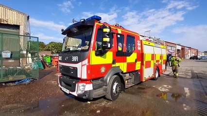 Fire at unit off the Ettingshall Road, Wolverhampton