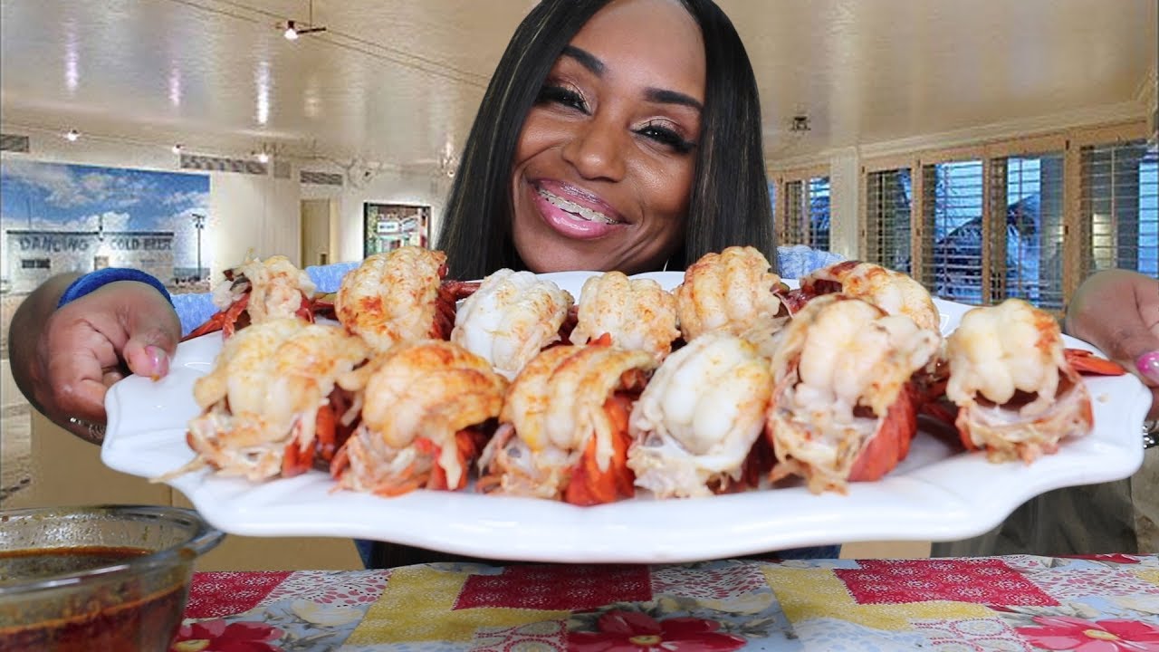 I devour twelve lobster tails like a savage