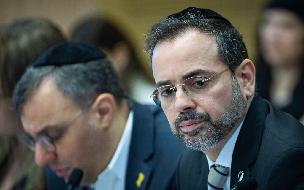 Envelope with suspicious powder sent to Health Minister Busso’s Knesset ...