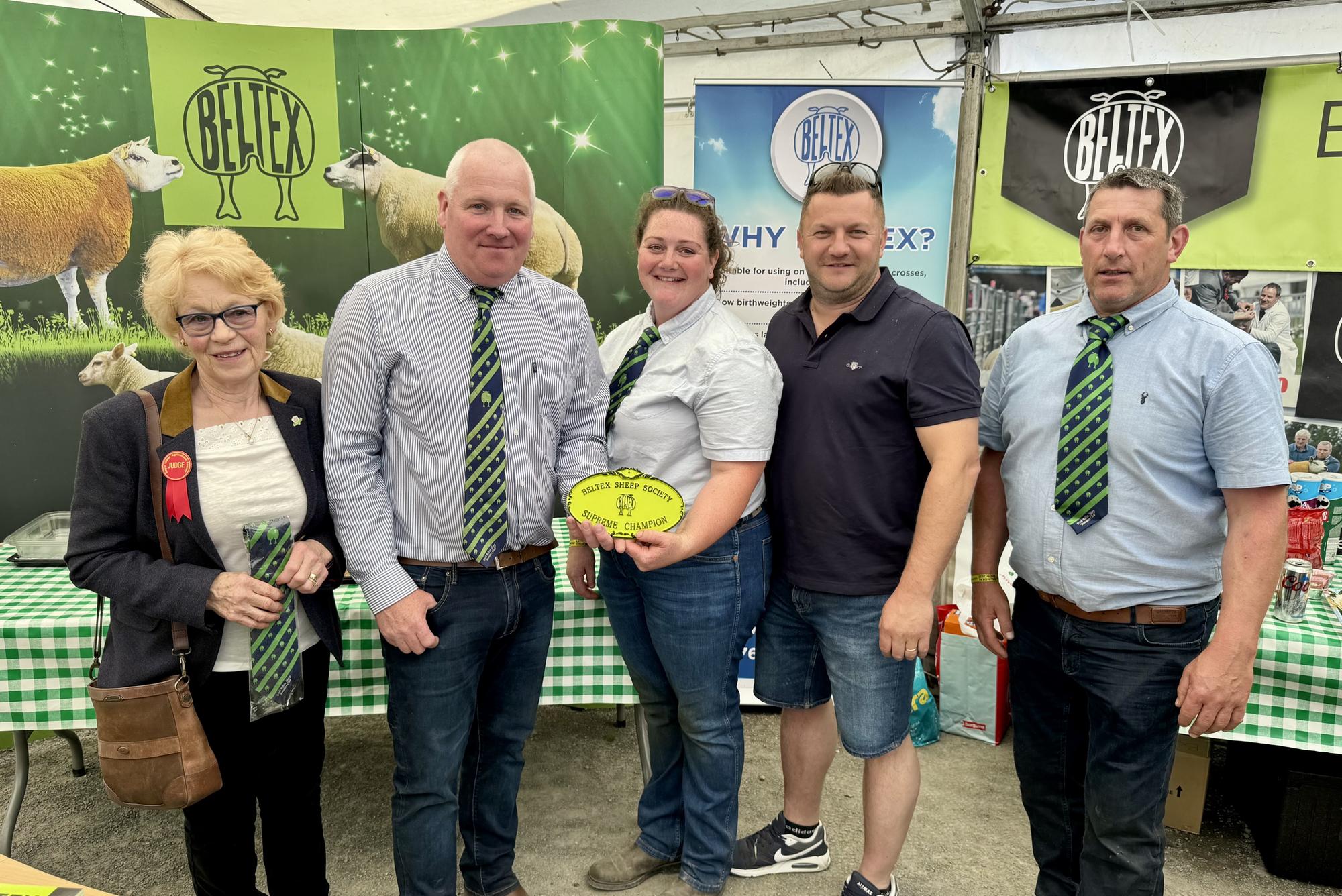 Artnagullion Flock does the double in Balmoral Beltex Championship