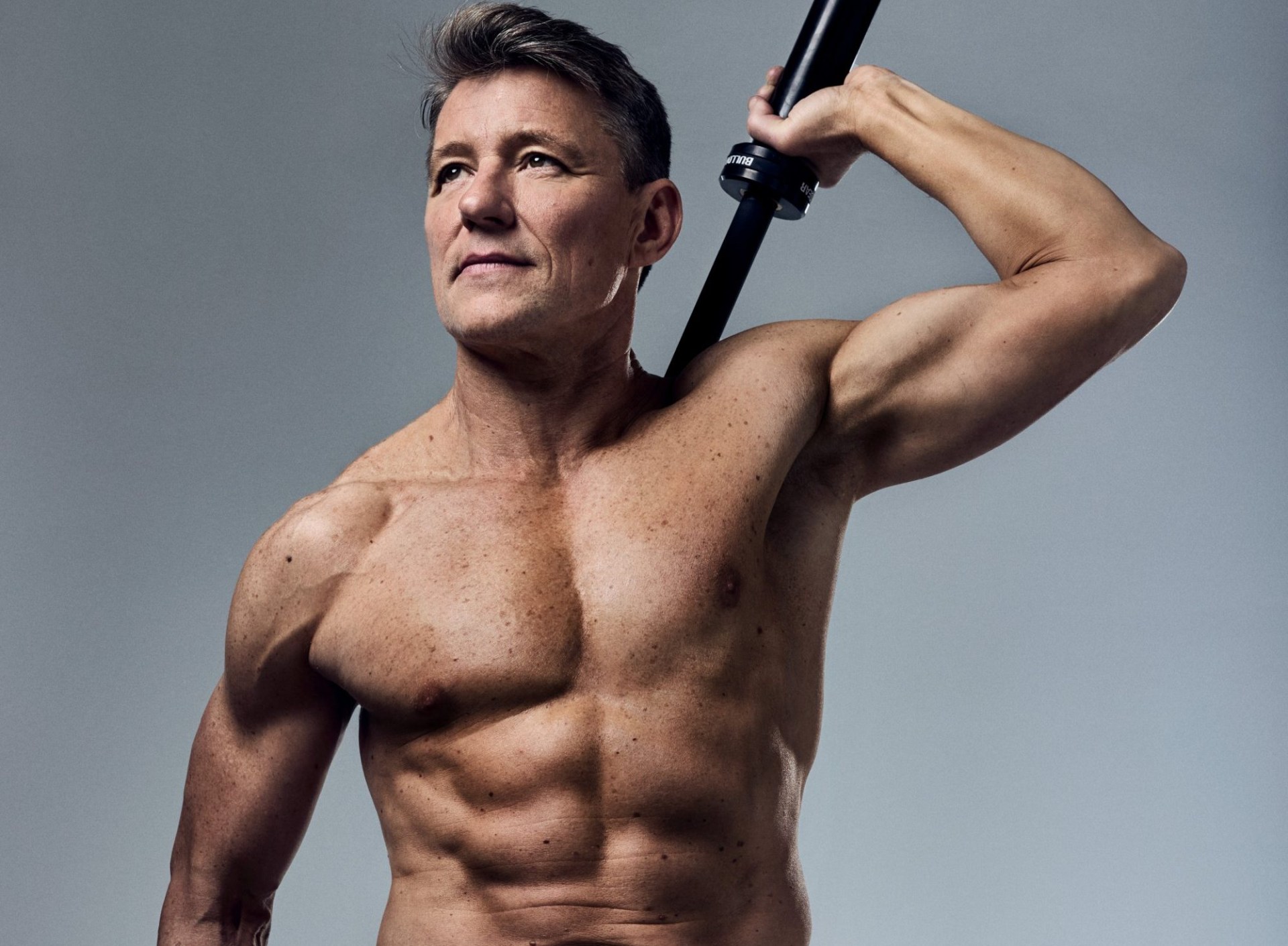 Ben Shephard reveals secret six-pack in Superman-style transformation ...