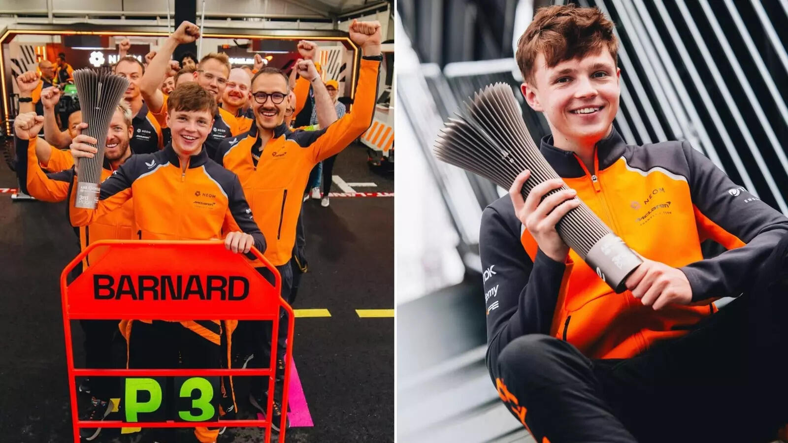 Taylor Barnard heads home with extra luggage after podium finish at ...