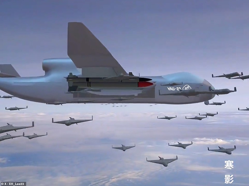 China's drone mothership represents leap in unmanned aerial warfare