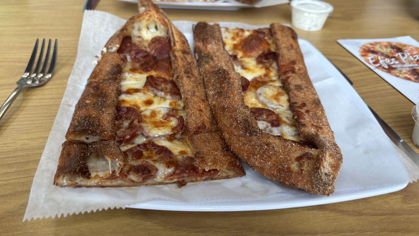 Pide is a savory Turkish take on pizza, with cumin-spiced beef now ...