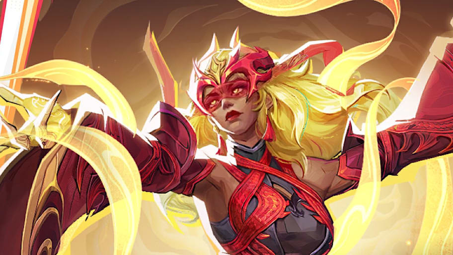 Scarlet Witch Gets Legendary New Golden Skin in Marvel Rivals