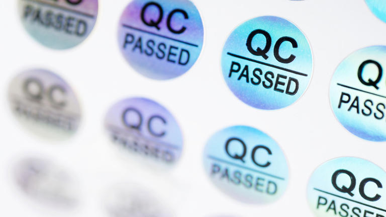 Why Electronics Have Those Colored QC Stickers (And What They Mean)