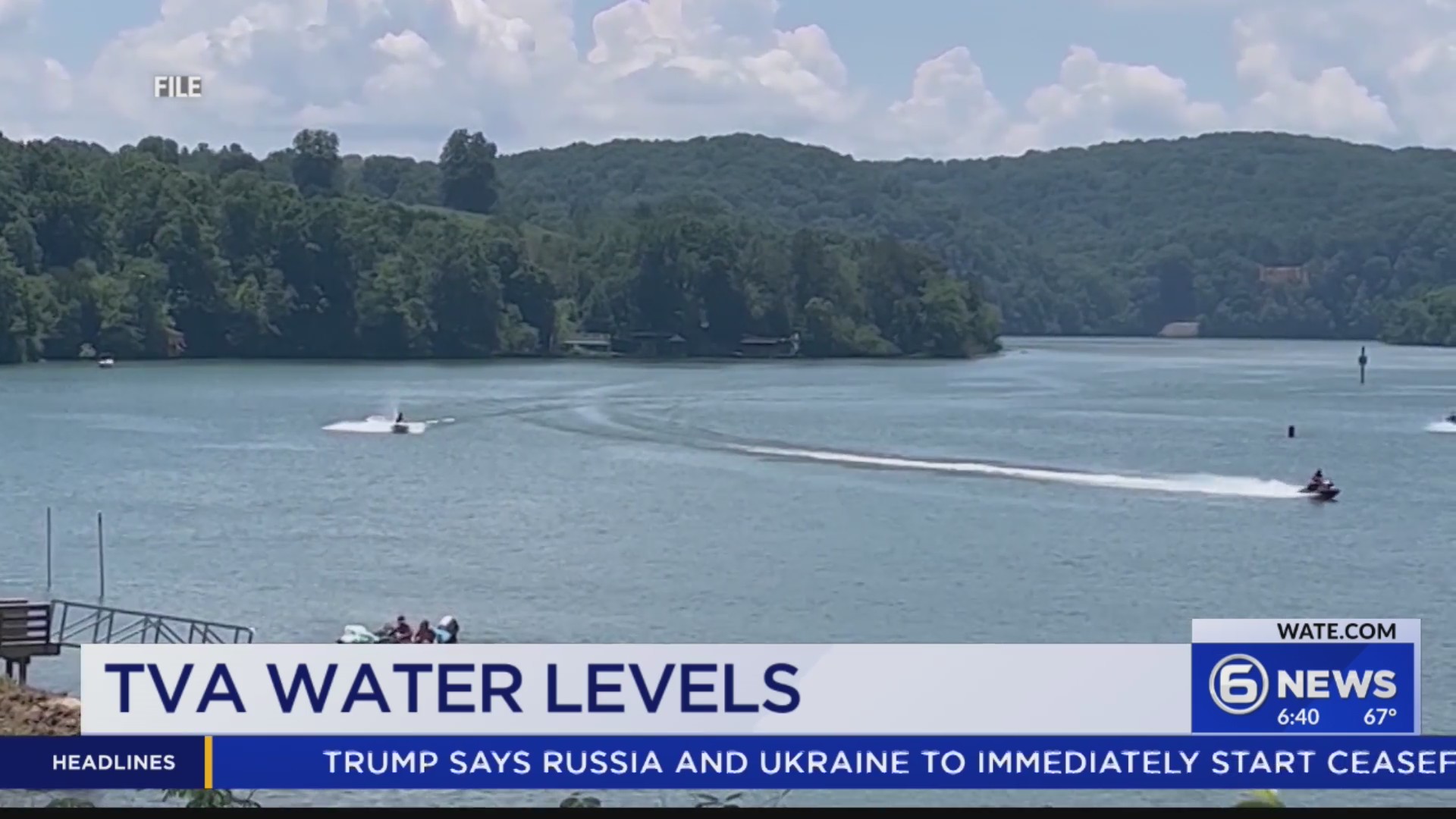 TVA monitoring lake levels for summer