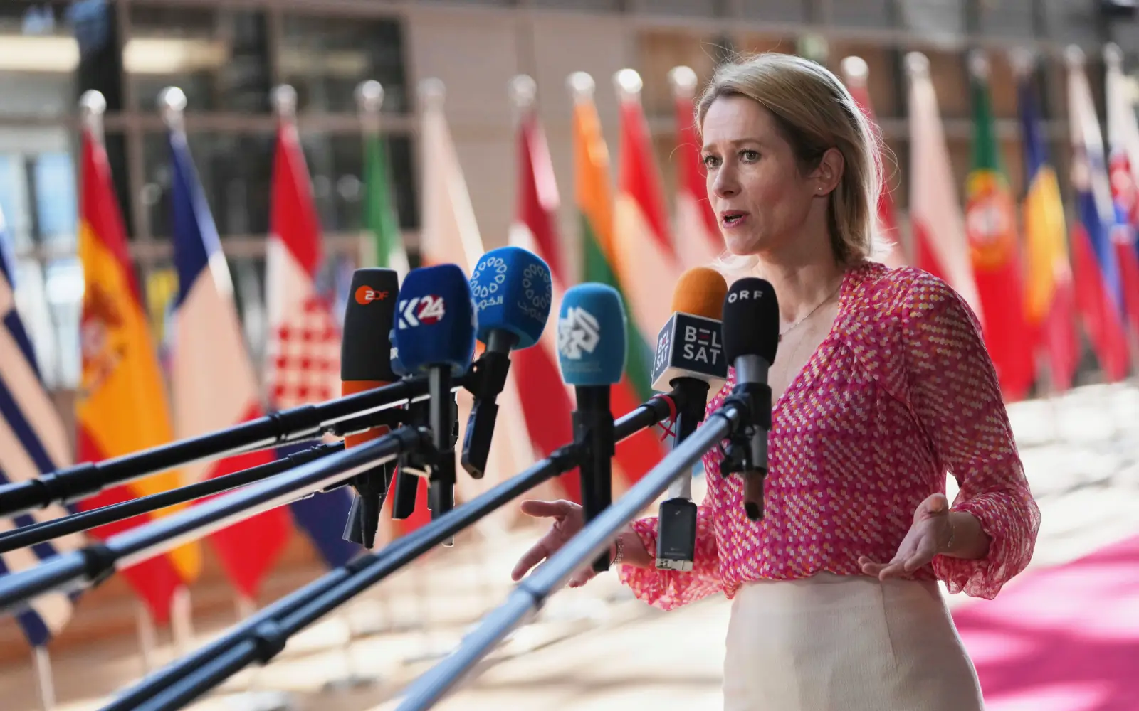 EU adopts new sanctions against Russia, says Kallas