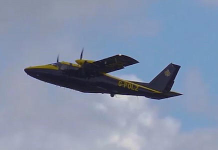 This is why the police aeroplane was seen over Sheffield last night