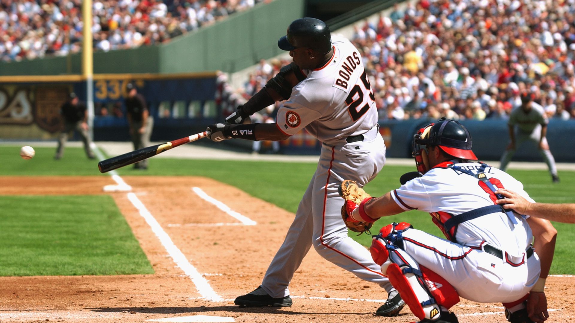 This Day in Braves History: Braves beat the Giants 11-6, despite Barry ...