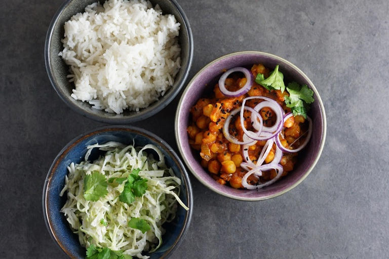 This Indian-Inspired Chickpea Curry with Bacon Is Weeknight Dinner ...