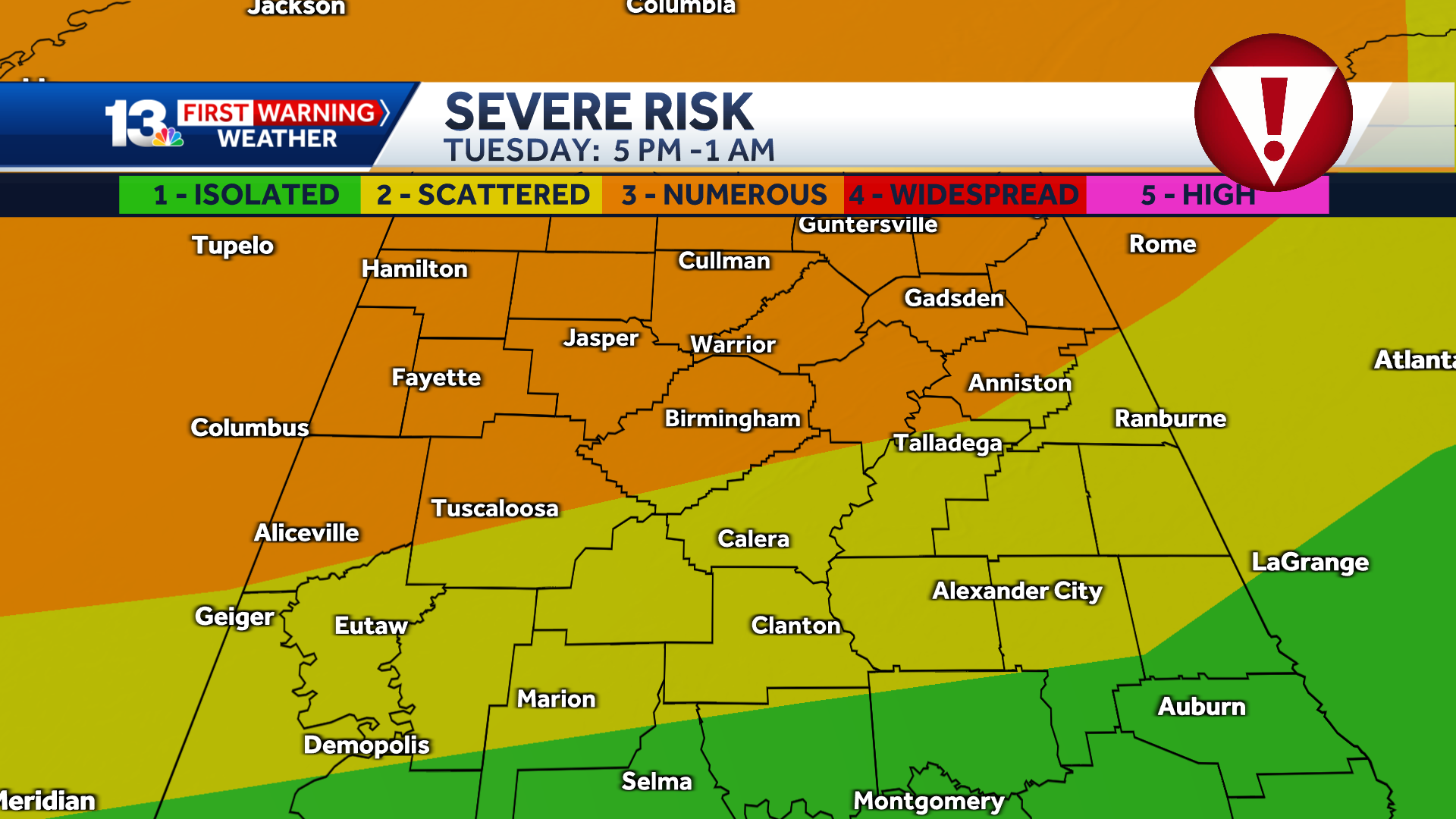 LIVE STORM UPDATES: Severe weather threat changing graduation ceremonies