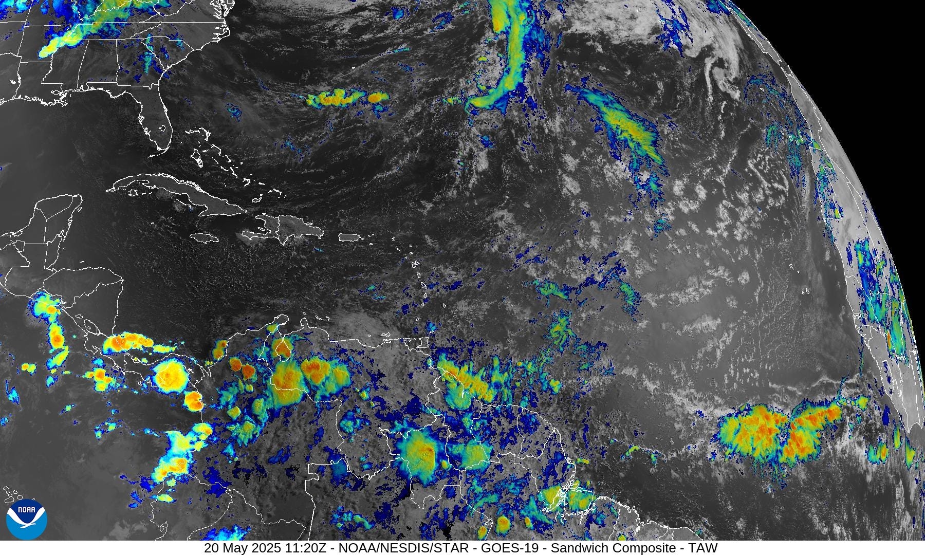 National Hurricane Center tracking tropical wave. How likely is it to ...