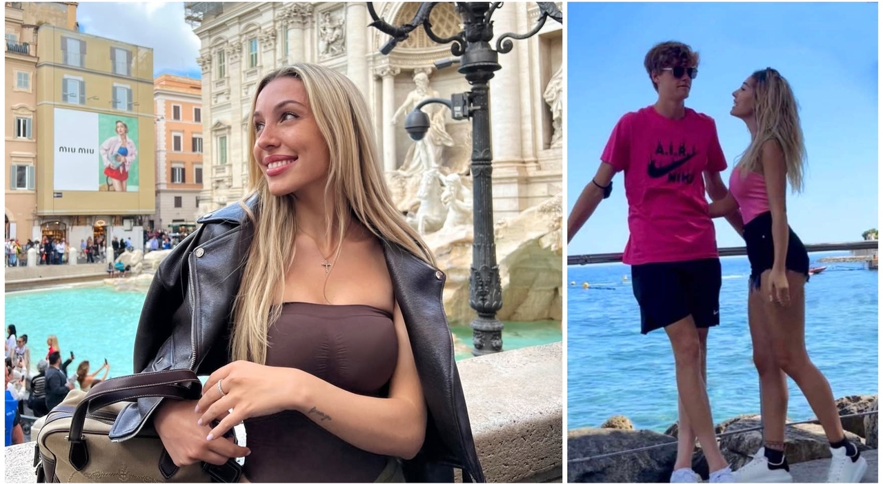 Jannik Sinner, l'ex fidanzata Maria Braccini a Roma durante gli ...